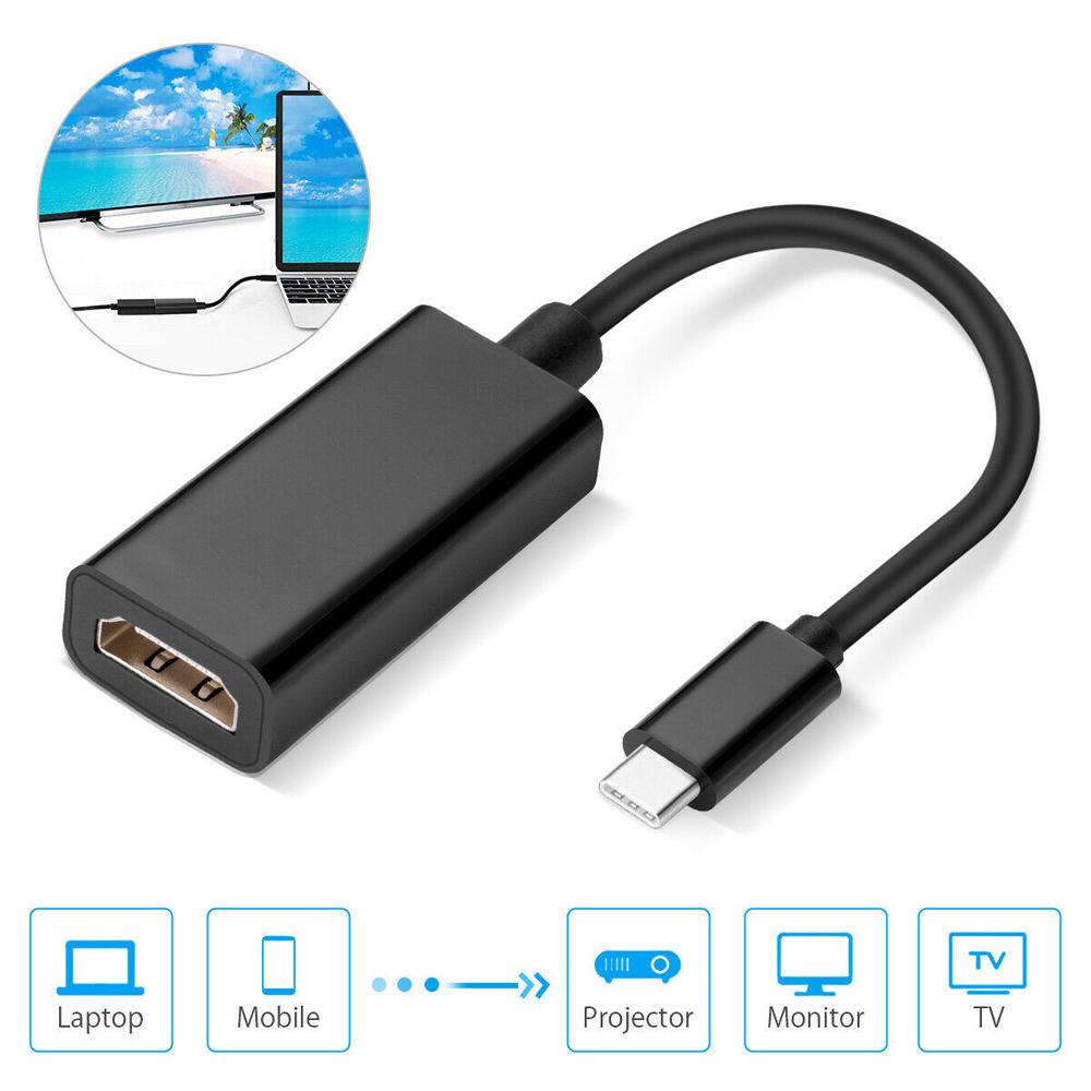 USB-C zu HDMI Adapter 4K UDH Typ C auf HDMI Samsung Galaxy MacBook ...